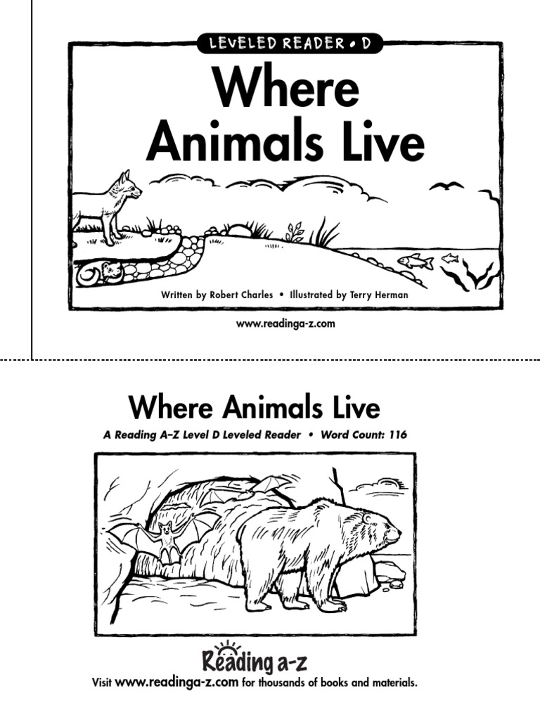 D - Where Does Animal Live | PDF