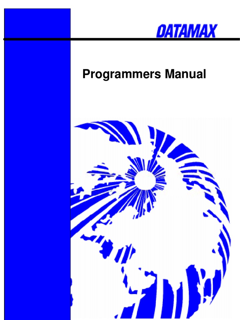 Manual Datamax | Download Free PDF | Ascii | Barcode