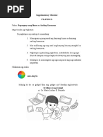 Mga Alituntunin Sa Klase | PDF