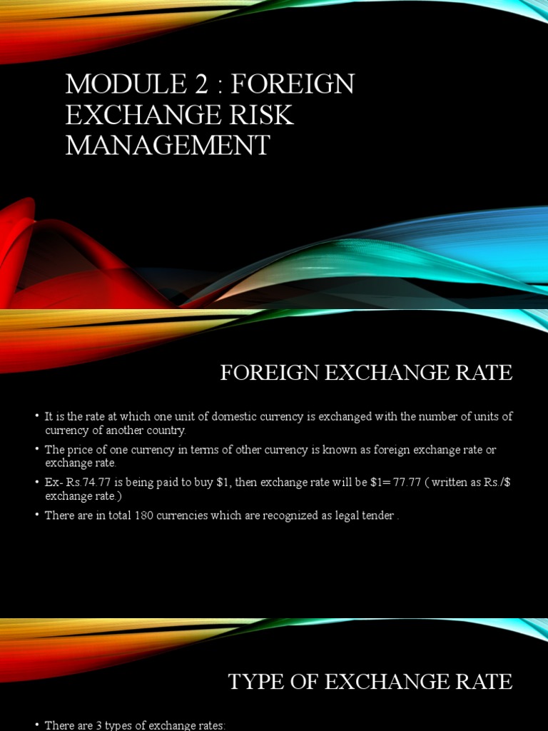 Module 2 IFM | PDF | Exchange Rate | Foreign Exchange Market
