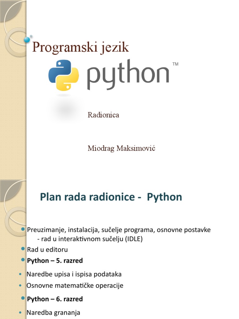 Python - Opcenito | PDF
