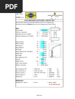 Davit Design Calculation: L 1 D V H V H V D | PDF | Bending | Stress (Mechanics)