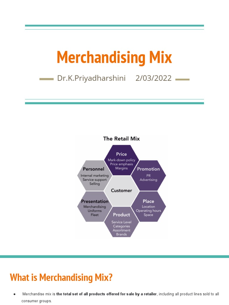 Merchandising Mix | Download Free PDF | Pricing | Retail