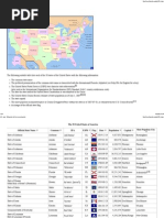 State Facts Worksheet | PDF