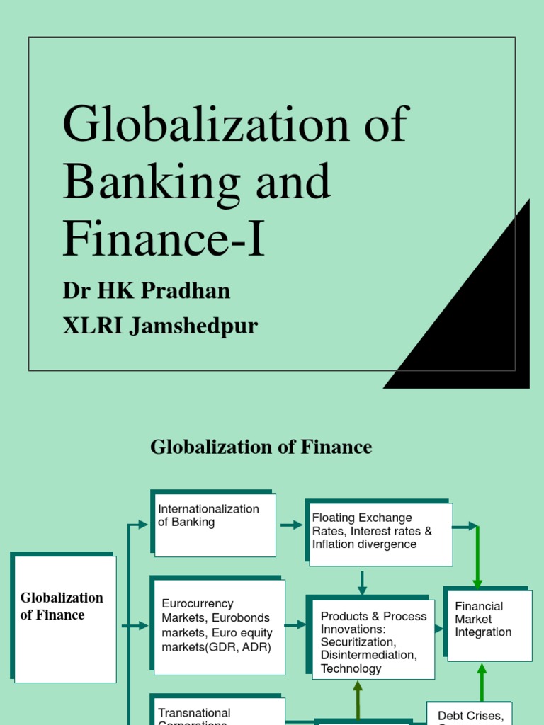 Globalization of Banking and Finance-I: DR HK Pradhan | PDF | Interbank ...