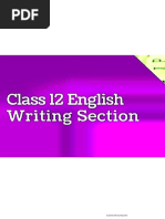 Class 12 Letter To Editor | PDF