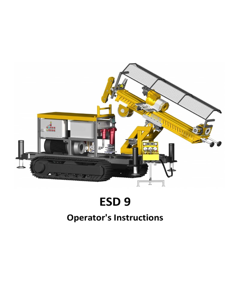 ESD 9 Operating Instructions | PDF | Pump | Oil Well