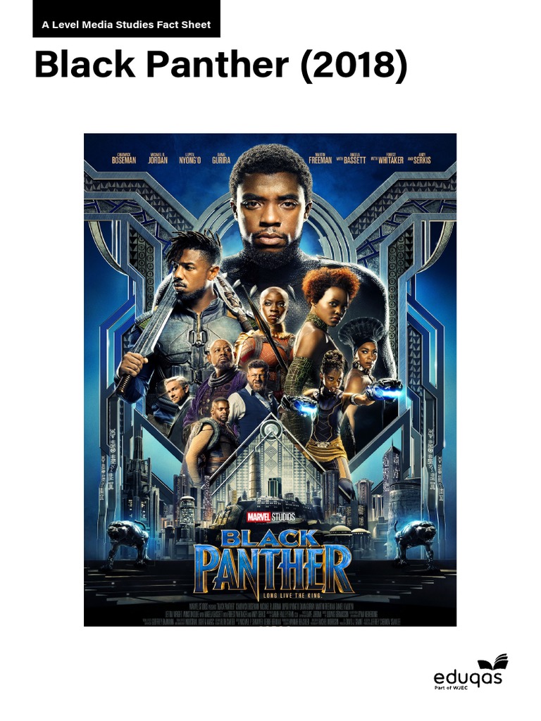 Black Panther (2018) : A Level Media Studies Fact Sheet | PDF