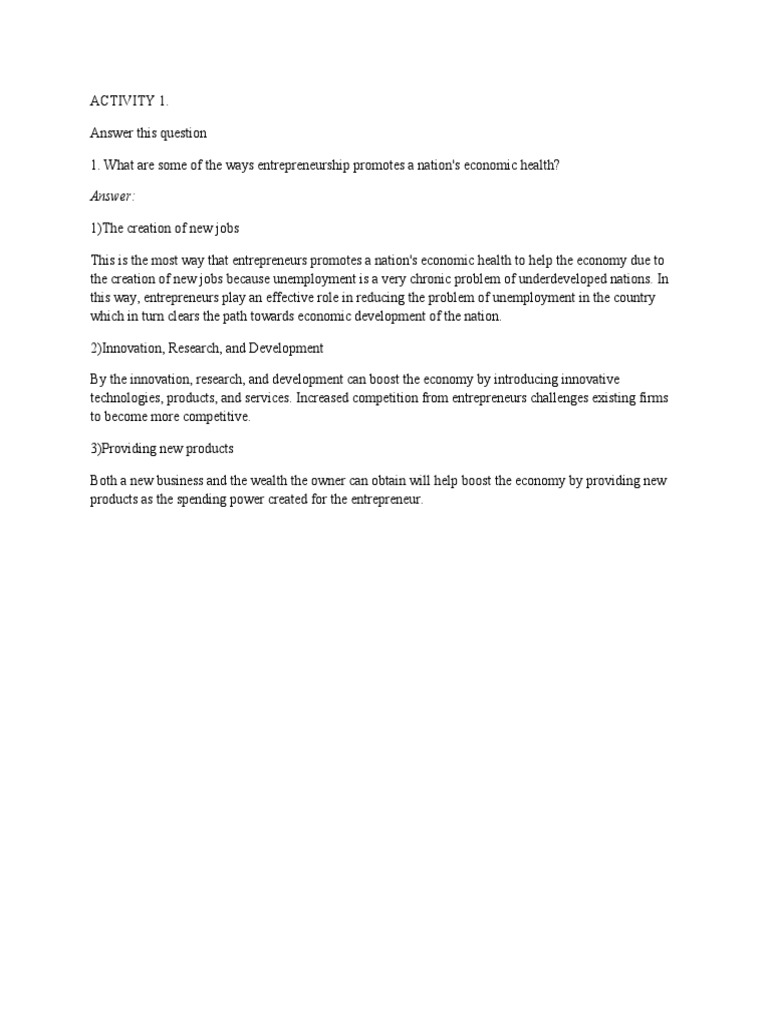 Activity 1.entrep | PDF