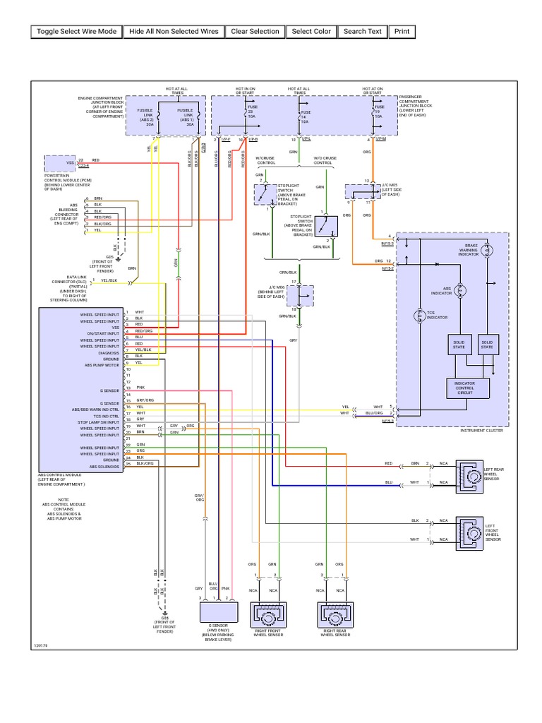 Toggle Select Wire Mode Hide All Non Selected Wires Clear Selection ...