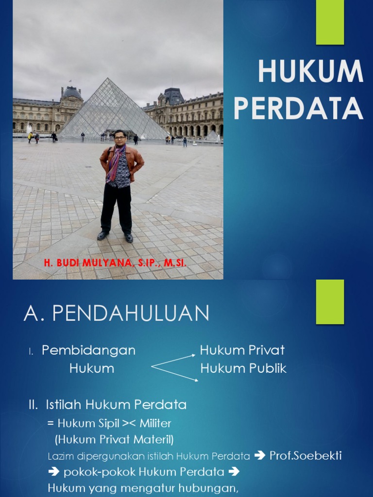 Materi 9 - HUKUM PERDATA | PDF