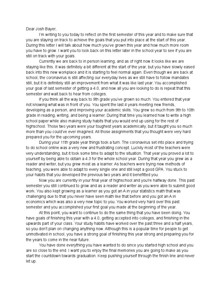 Mid Year Reflection | PDF | Teaching | Education Theory