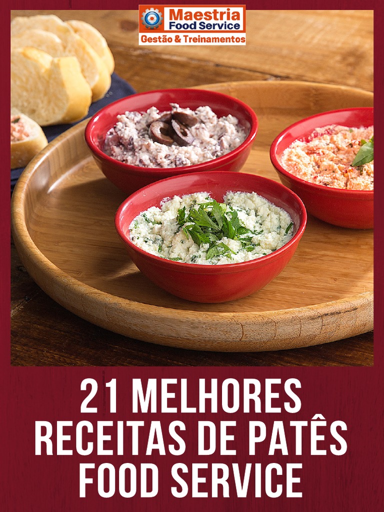 As 21 Melhores Receitas de Patês - Atualizada | PDF | Maionese | Caldo