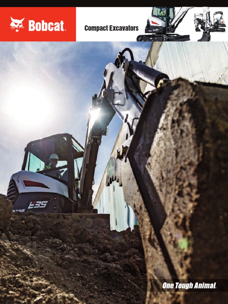 Compact Excavator Range Brochure 2018 | PDF | Loader (Equipment ...
