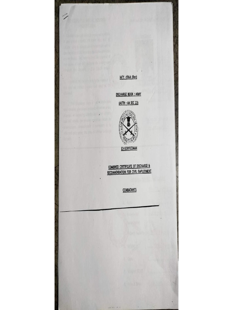 DISCHARGE BOOK Apj | PDF