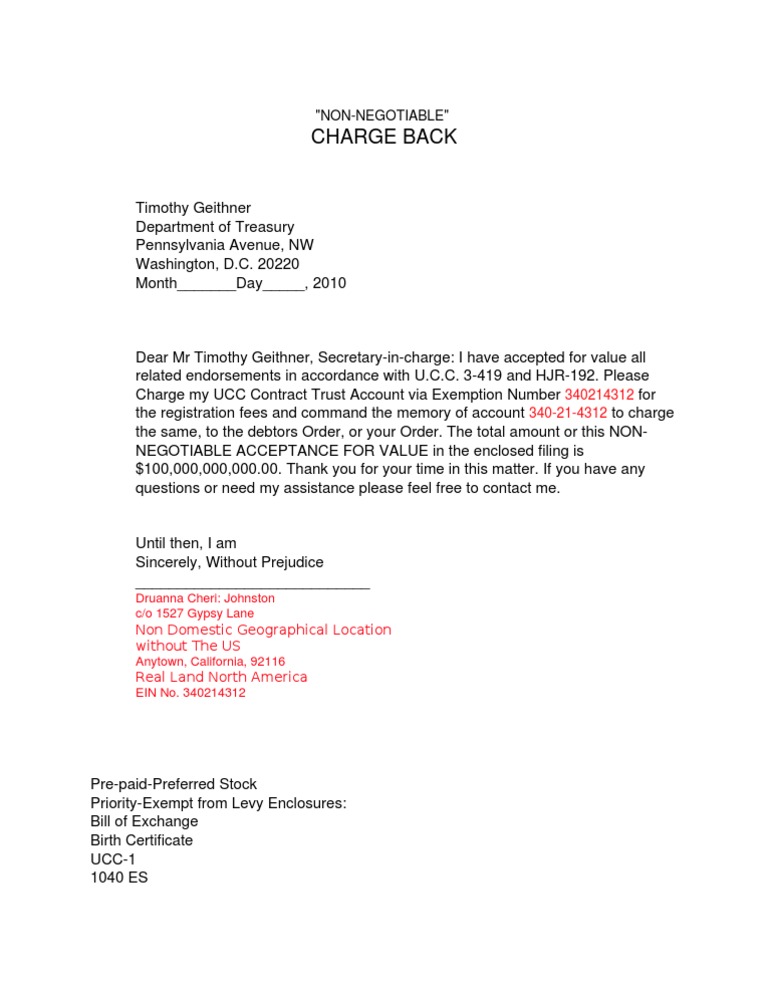 Charge Back Temp | PDF