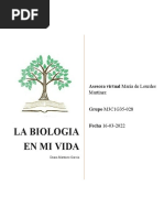 Actividad Integradora 3 La Biologia en Mi Vida | PDF | El plastico | Residuos