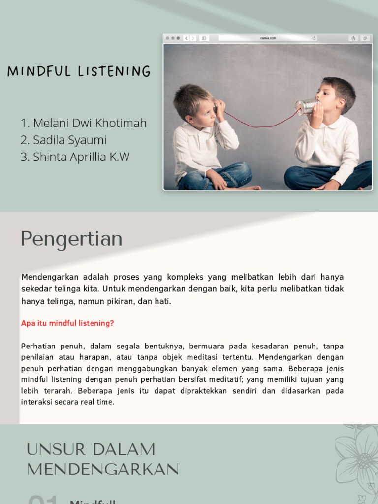 Mindful Listening | PDF