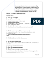 Packaging Questionnaire | PDF | Packaging And Labeling | Brand