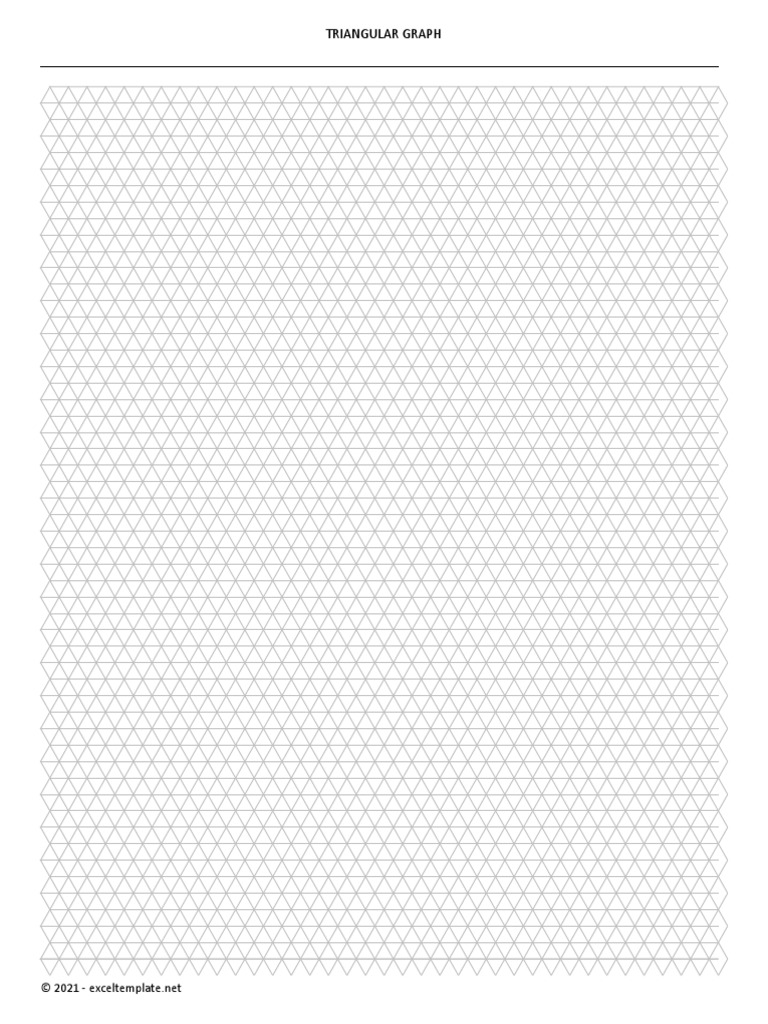 Triangular Graph Paper Template V1.0 | PDF