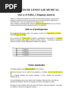 Lenguaje Musical | PDF | Clave | Notación