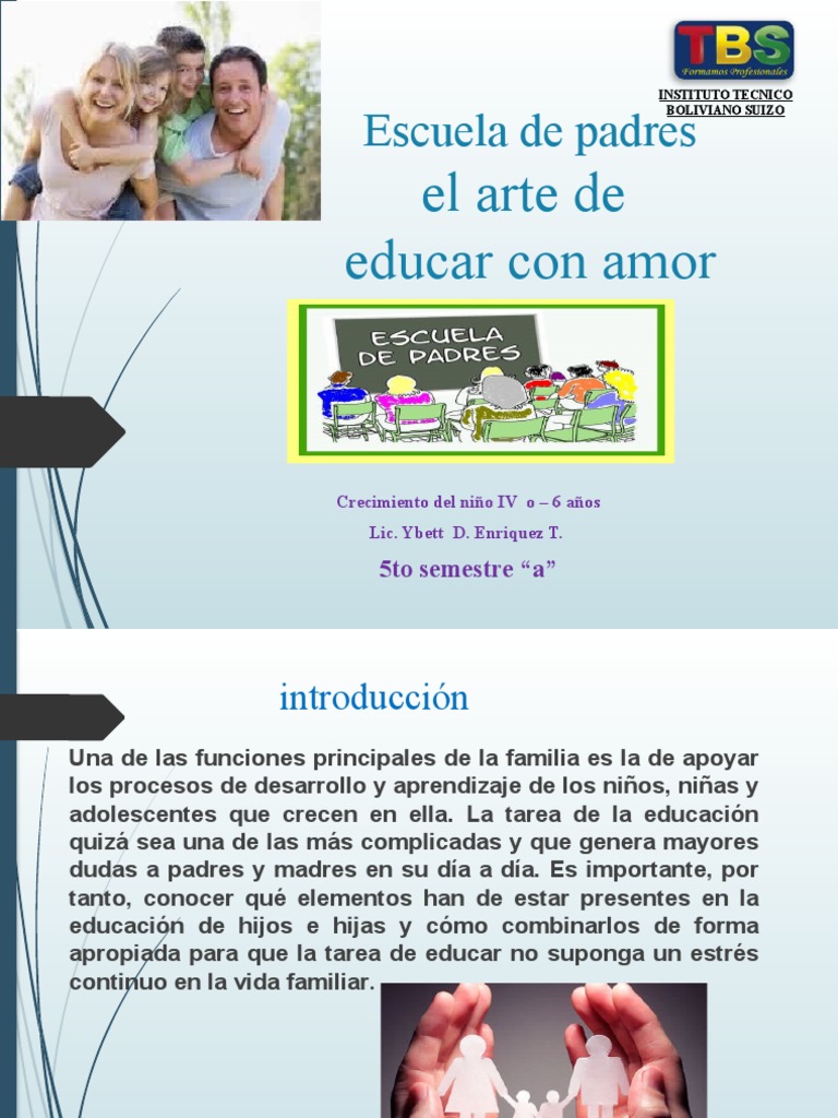El Arte de Educar Con Amor | PDF | Amor | Autoestima