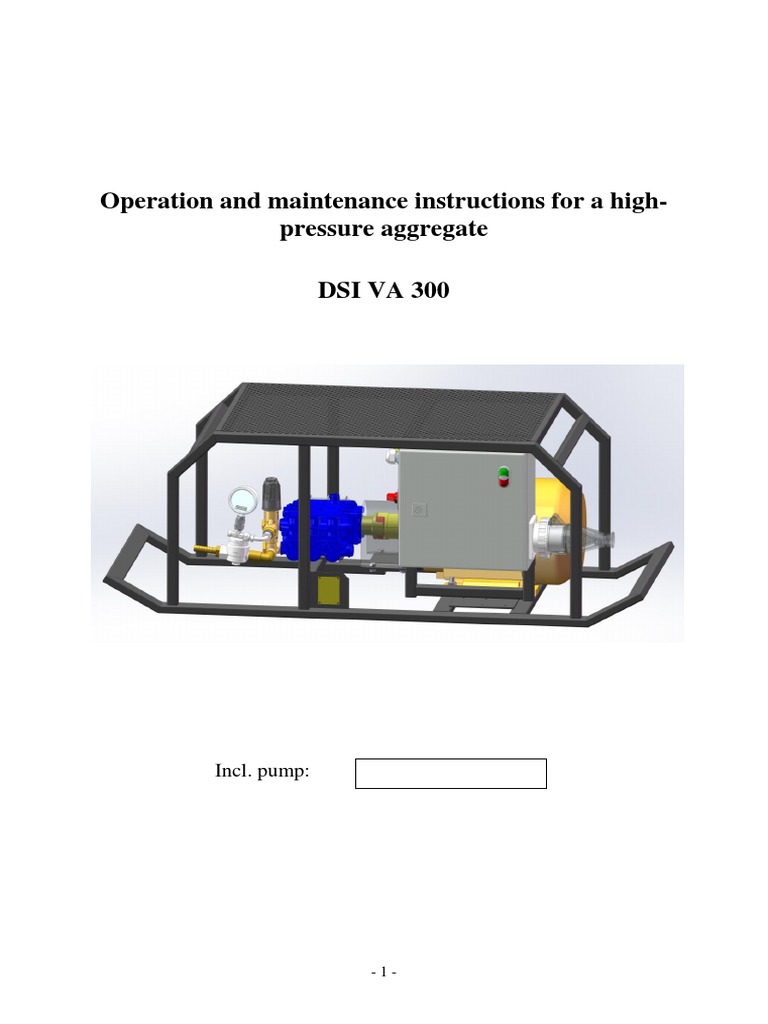 Swellex Operation Maintenance Instructions For Electric Pump | PDF ...