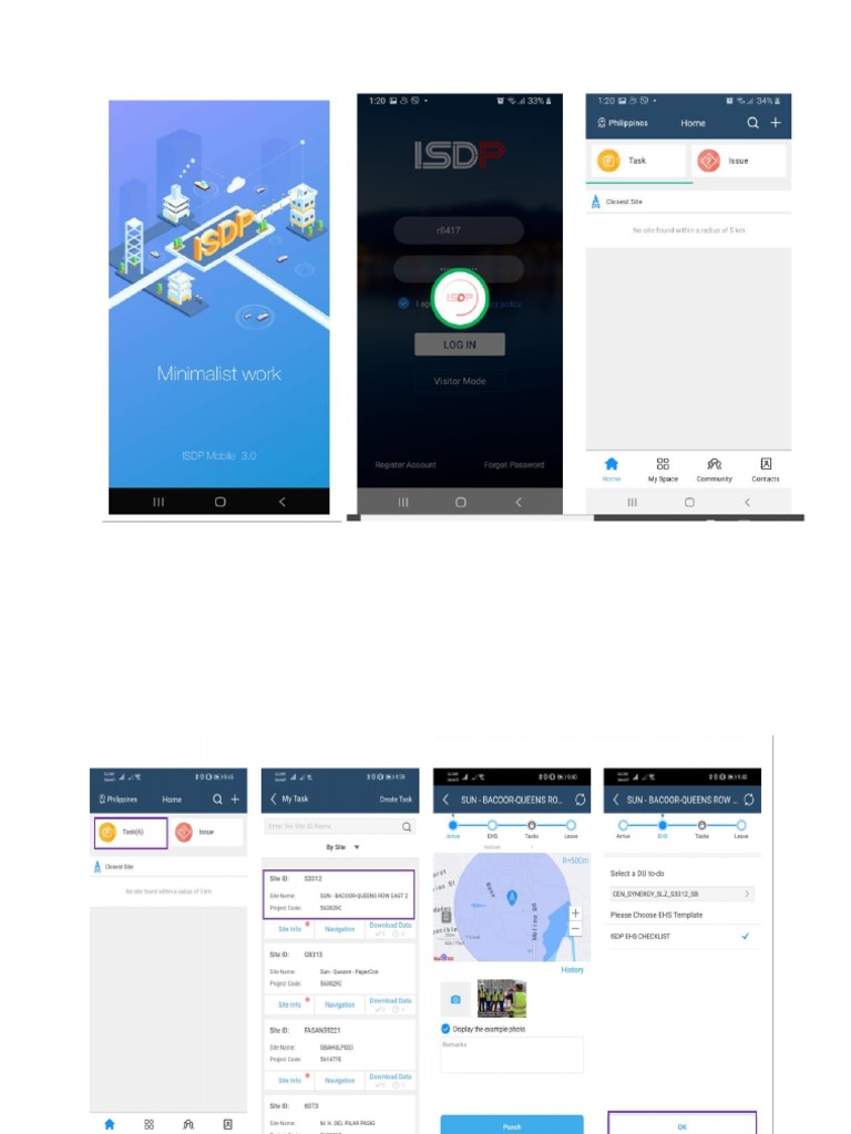 EHS Uploading in ISDP | PDF