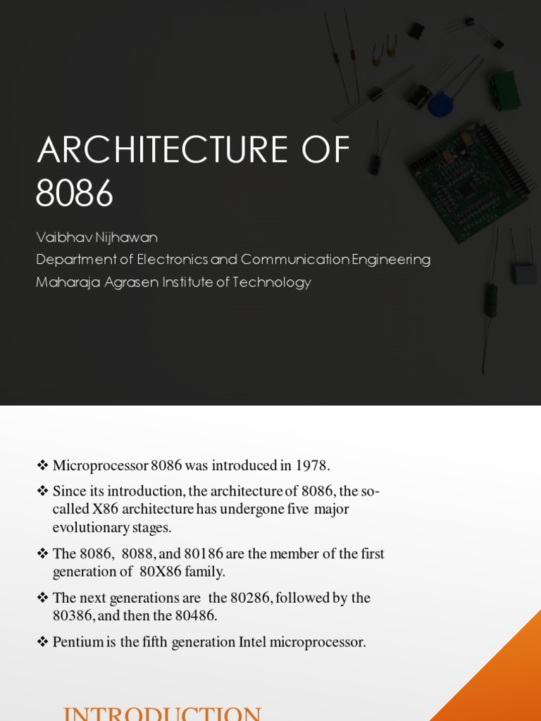 Internal Architecture of 8086 | PDF | Pointer (Computer Programming) | Central Processing Unit