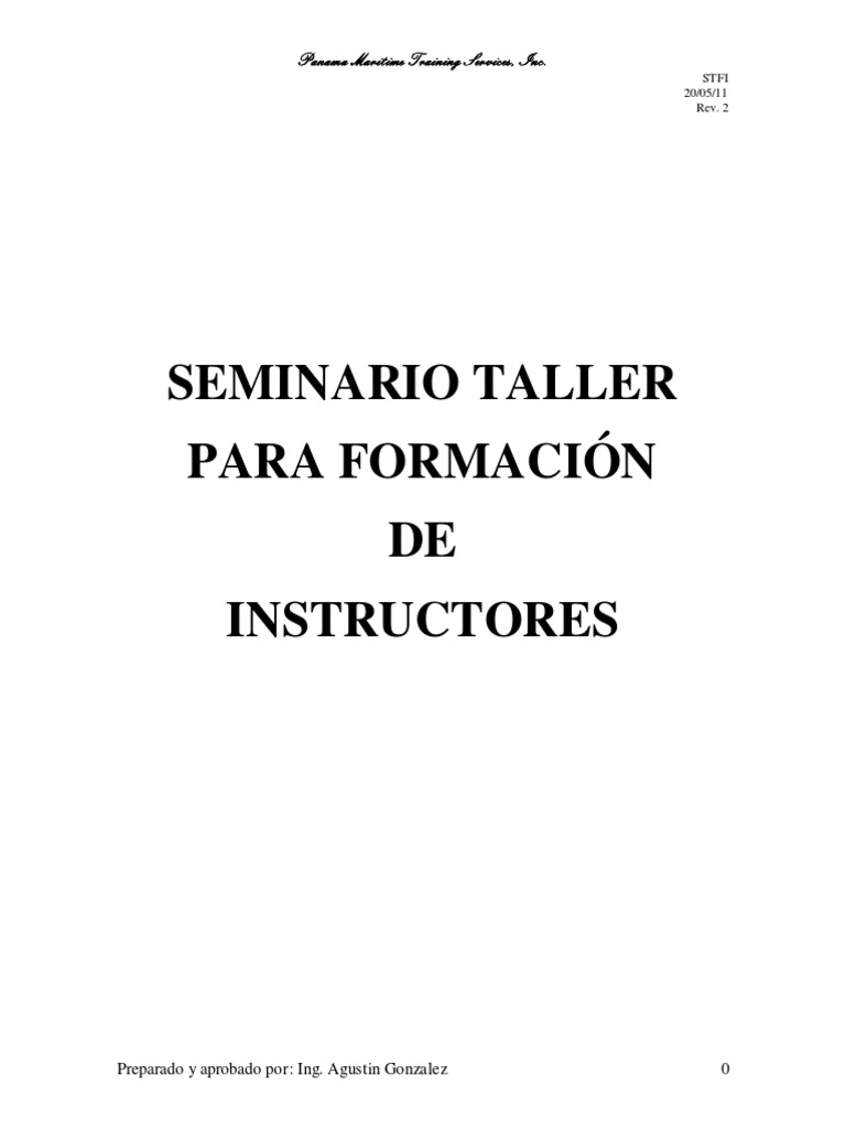 Train The Trainer | PDF | Evaluación | Aprendizaje