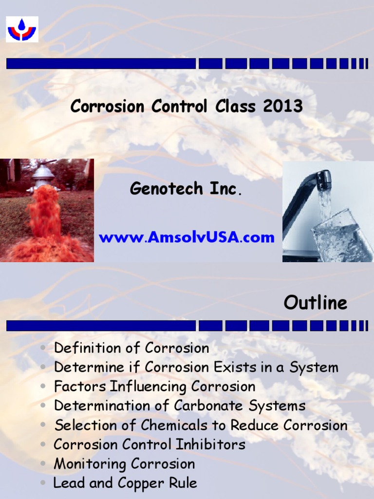 Corrosion Control Class For As, BS, AW, & BW | PDF | Corrosion ...