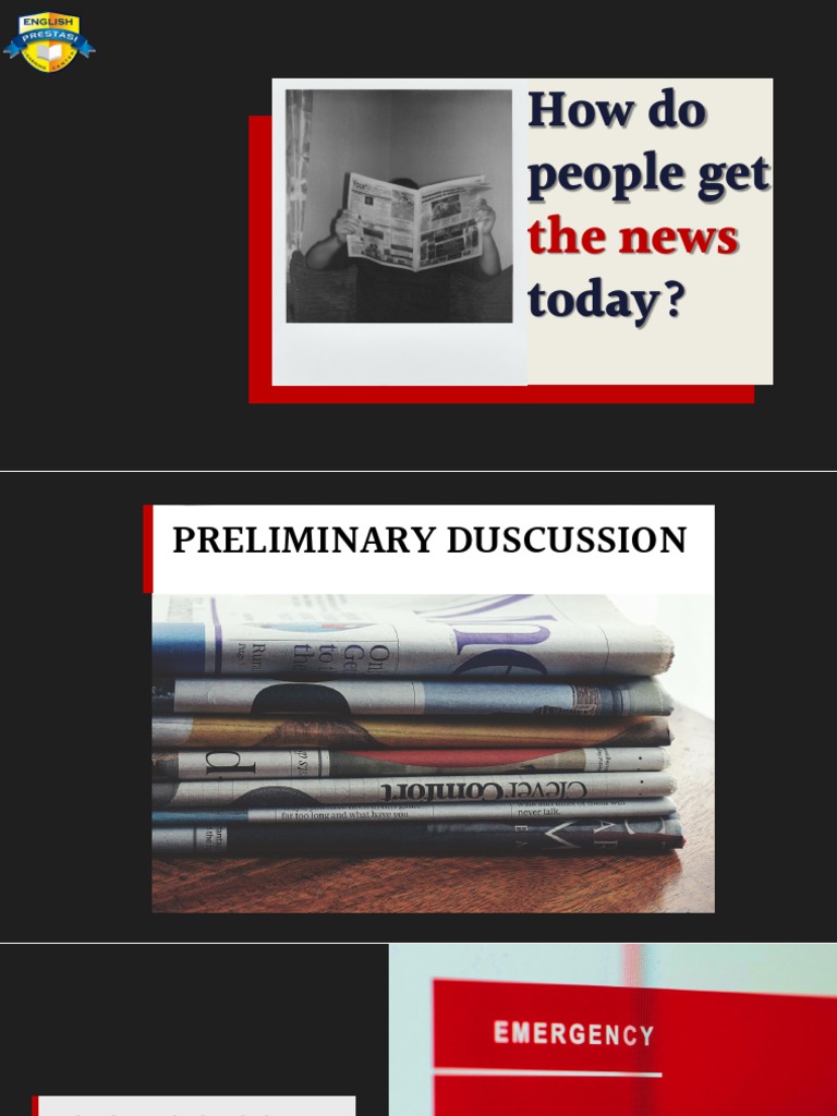 How Do People Get The News Today | PDF | News | Mass Media