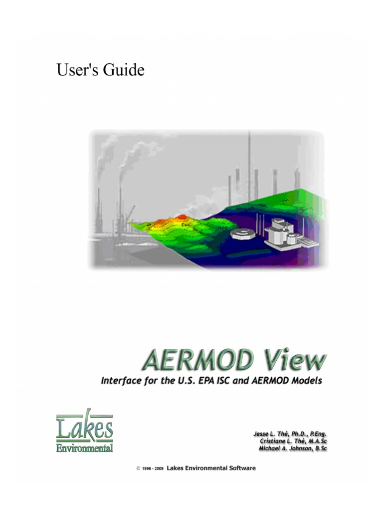 AERMOD View UsersGuide | PDF | Copyright | License