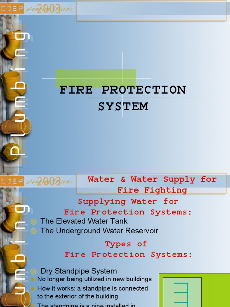 Fire Protection Systems | PDF