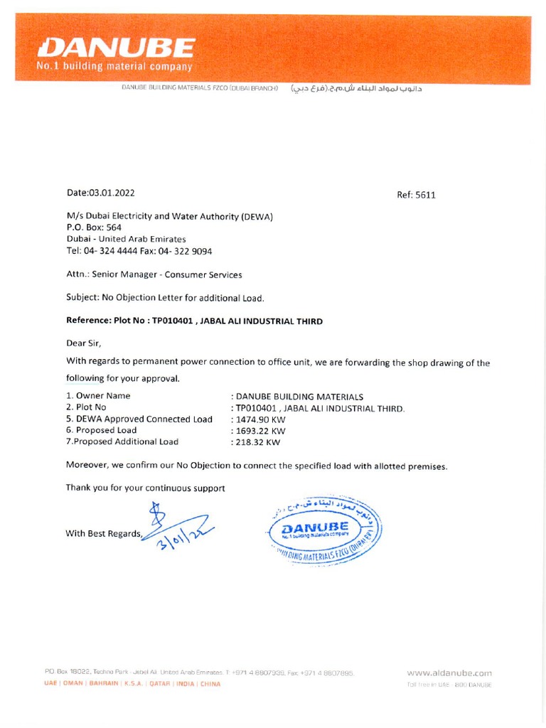 Client Confirmation Letter | PDF