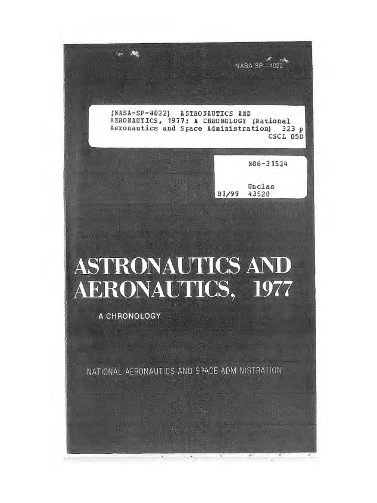 1977 | PDF | Nasa | Telescope