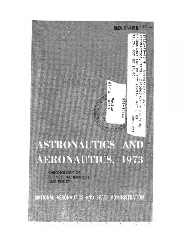 1973 | PDF | Nasa | Apollo Program
