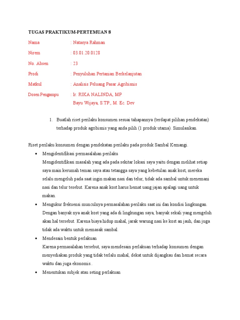 Tugas Praktikum | PDF