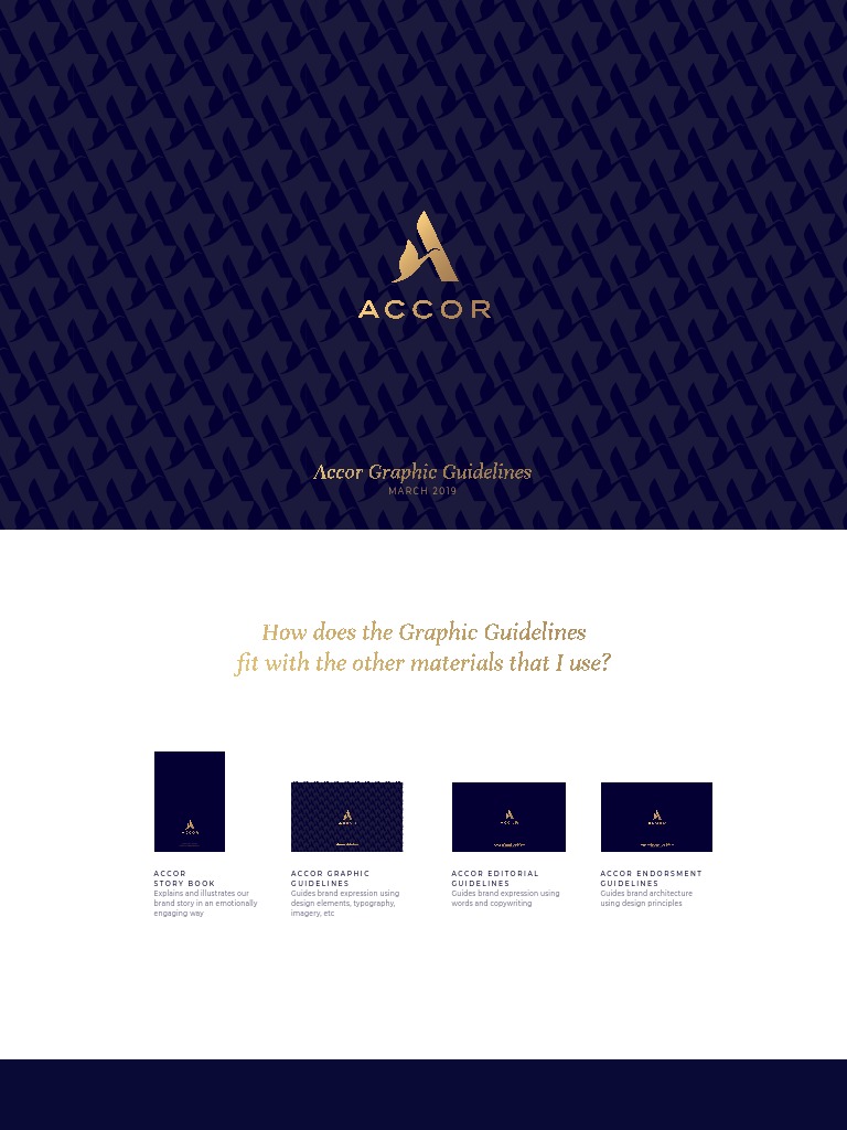 Accor - Graphic Guidelines - L050319 | PDF | Brand | Logos