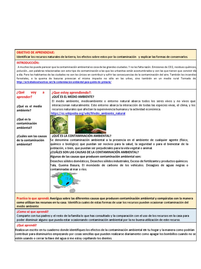 Guia Ecologia | PDF | Contaminación | Residuos