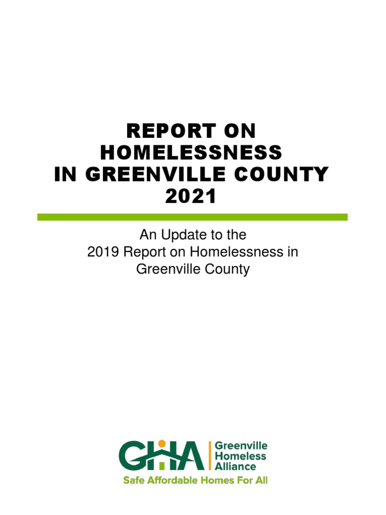 Greenville County Homelessness Report 2021 | PDF | Homelessness ...