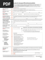 Georgia Statewide Consent Form | PDF | Background Check | Criminal Record