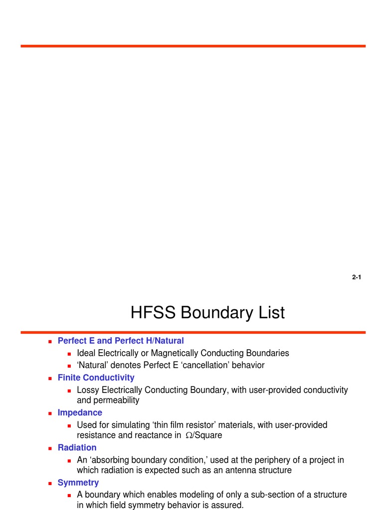 Hfss Basics | PDF | Waveguide | Electrical Impedance
