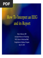 Eeg Report Formate | PDF | Electroencephalography | Epilepsy