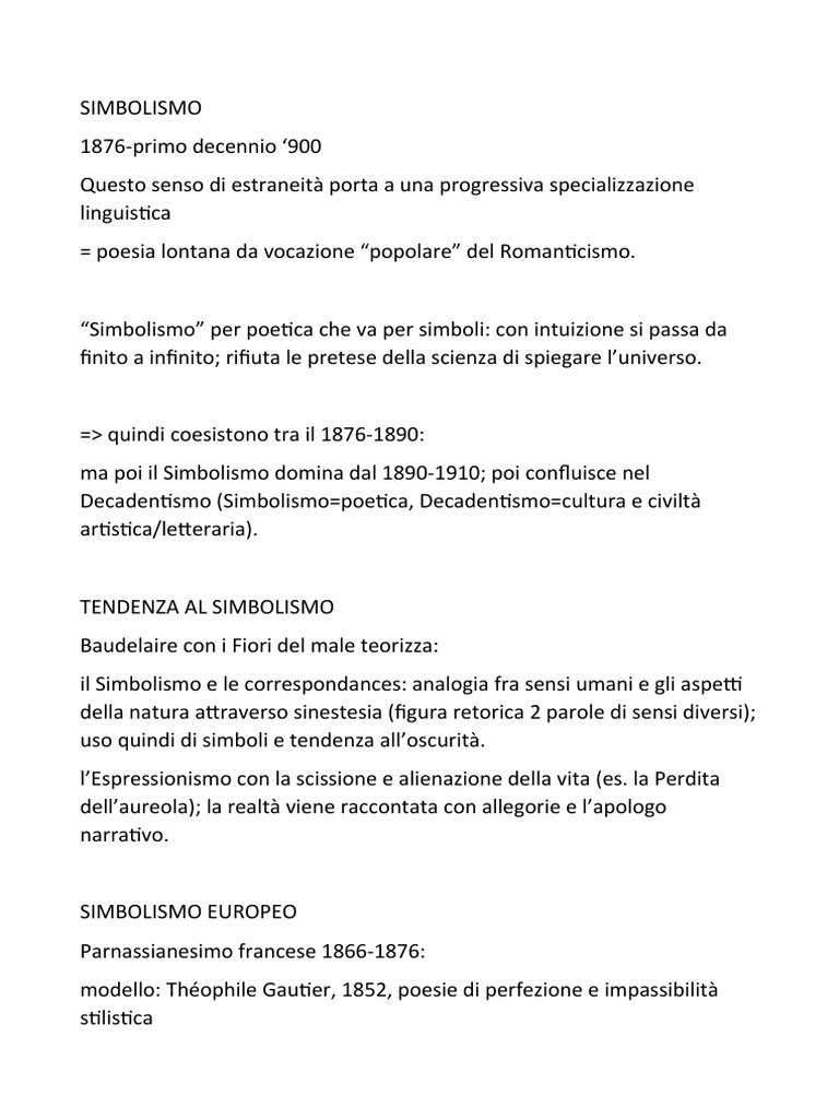 SIMBOLISMO | PDF