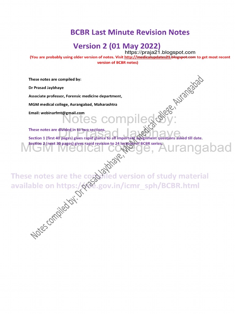 BCBR Exam Resources and Dates 2025 | PDF | Sampling (Statistics ...