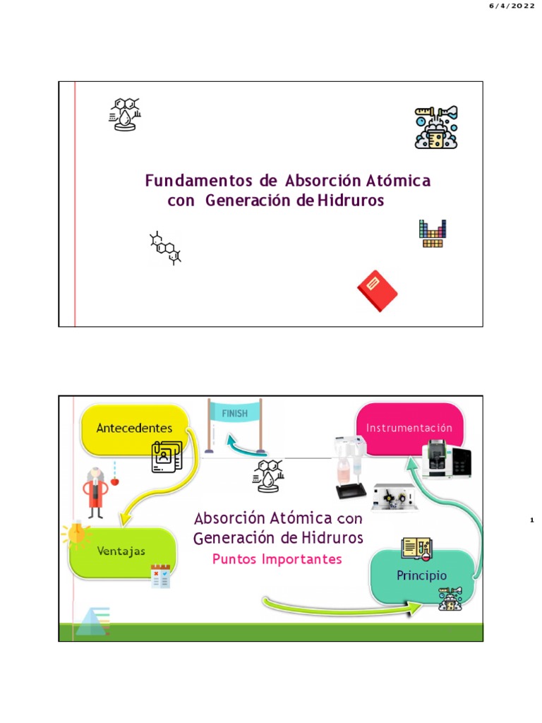 Análisis de trazas por generación de hidruros y AA | PDF | Agua ...