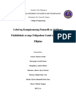 Sample Research Filipino | PDF