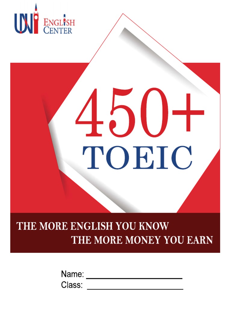 New - Sách Toeic 450 | PDF