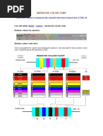 Resistor E Series - E3, E6, E12, E24, E48, E96 Tables | PDF ...
